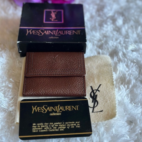Yves Saint Laurent | Bags | Ysl Very Cute Wallet Or Key Case | Poshmark
